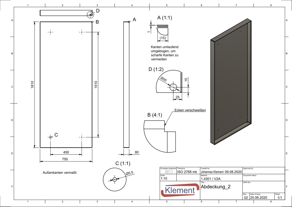 Klement Maschinenbau Konstruktion 